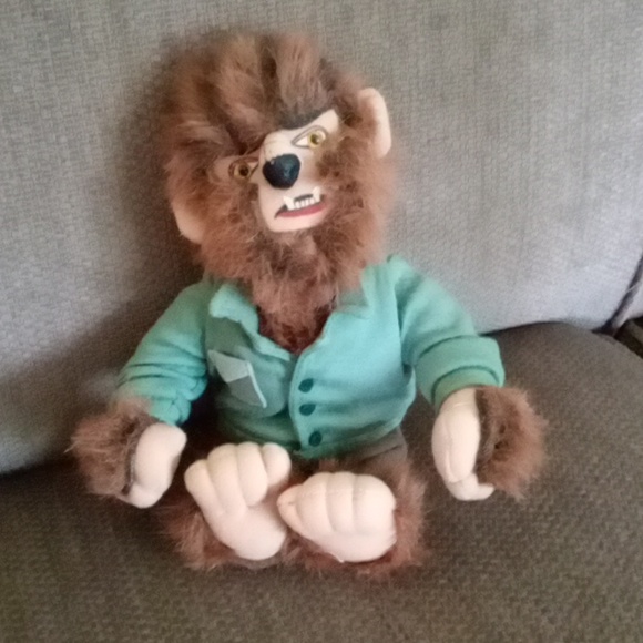 Stuffins | Holiday | Vintage Stuffins Werewolf Plush 999 Wolf Man ...